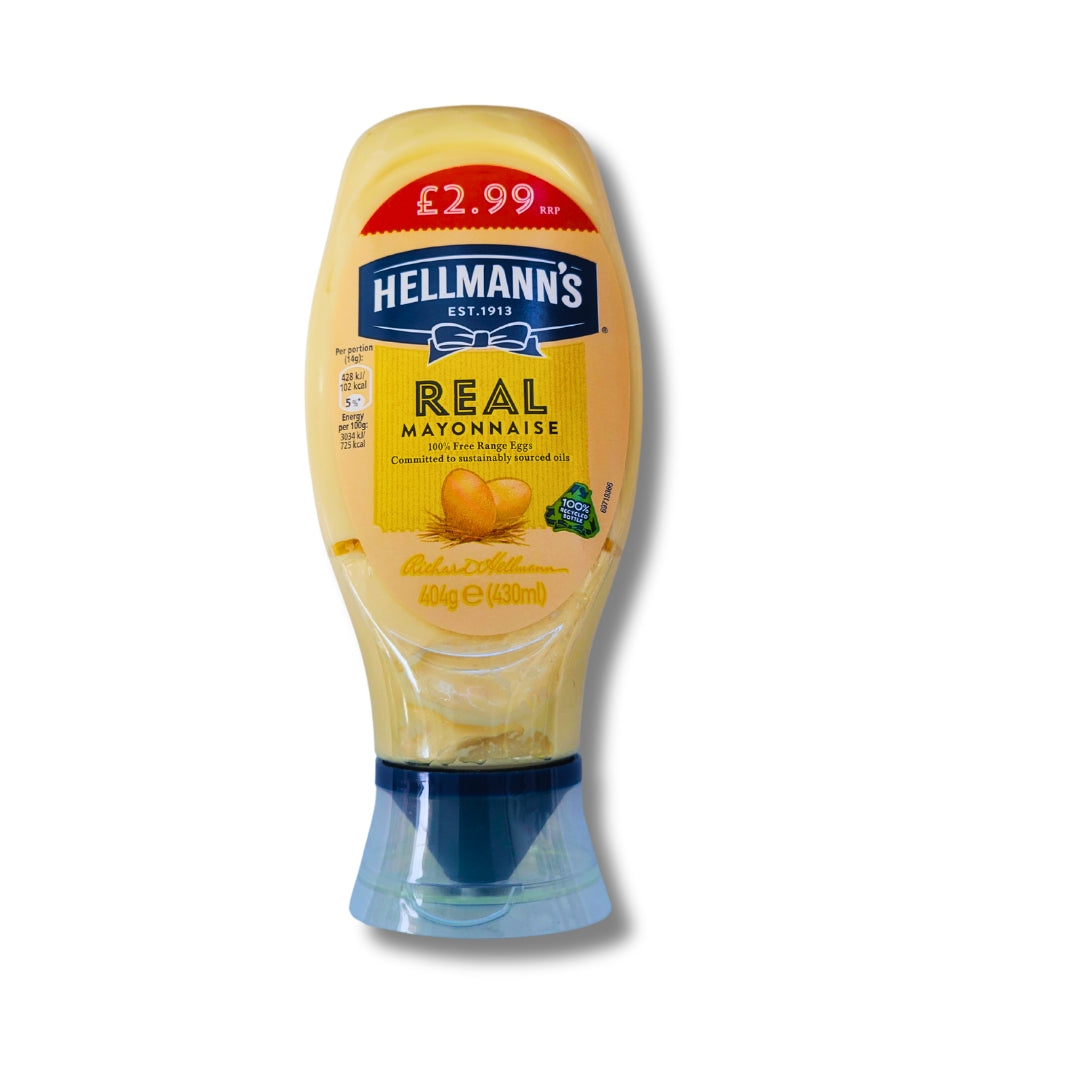 Hellmanns Mayonnaise Squeezy Bottle – Sun Harvest LTD