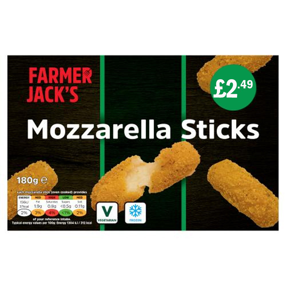 Frozen Mozzarella Sticks – Sun Harvest LTD