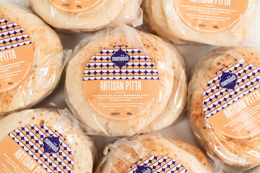 White Pitta Bread Frozen – Sun Harvest LTD